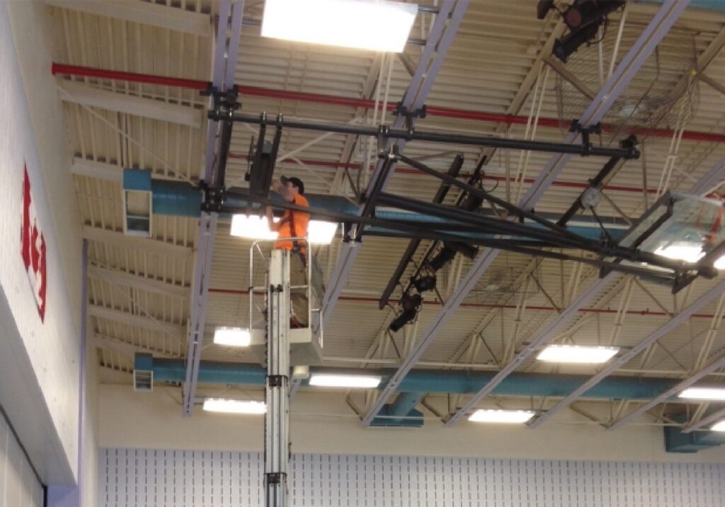 Scoreboard Installation | PARCS Ltd. | Liftsafe Recreation